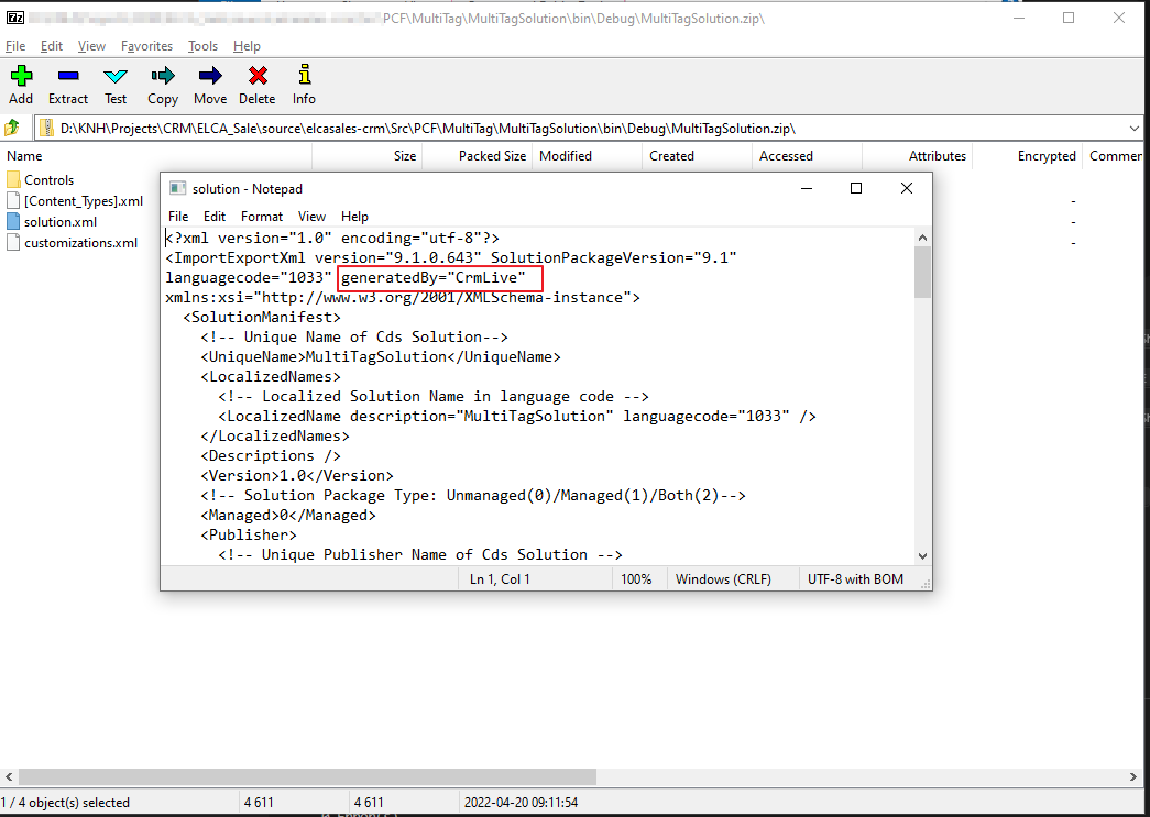 Tips to use PCF for Dynamics 365 On premise v9.1 | Dynamics Chronicles
